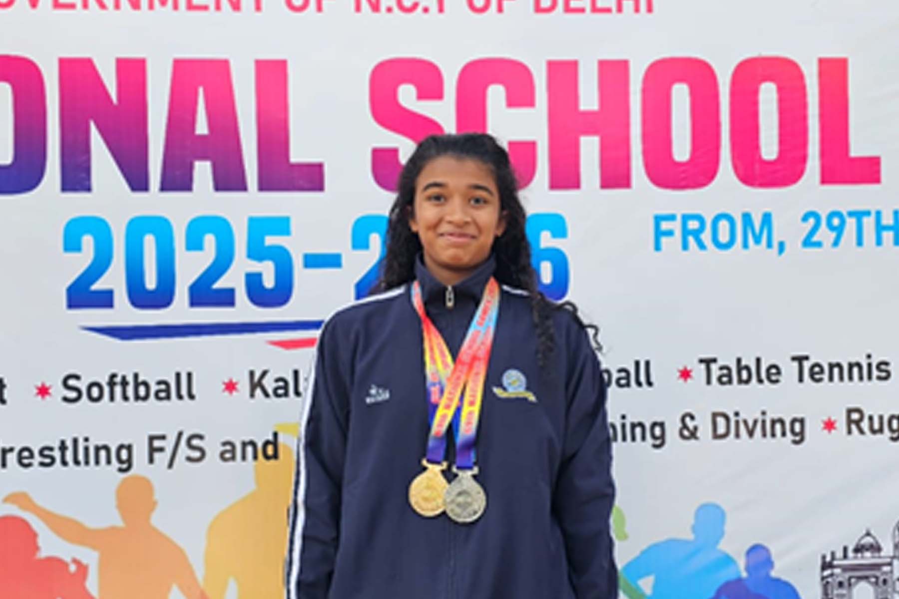 69th National School Games swimming Championships 2025 : Christeena ...